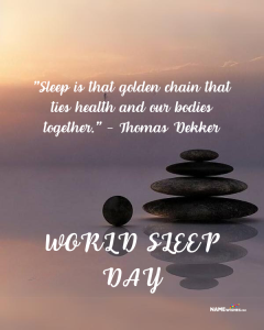 Happy World Sleep Day 2024 The Power of Sweet Dreams - NameWishes